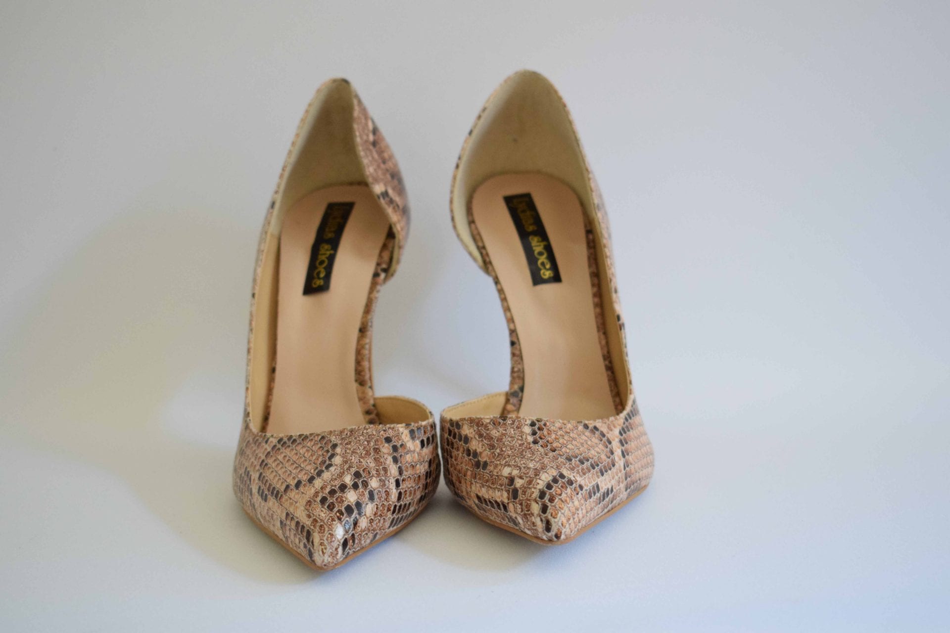Lydia's snake court shoe - Lydias Shoes